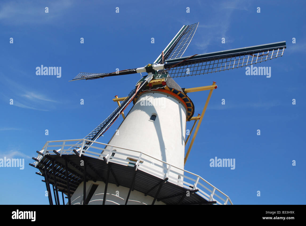 windmill Vlissingen Walcheren Zeeland Netherlands Stock Photo - Alamy