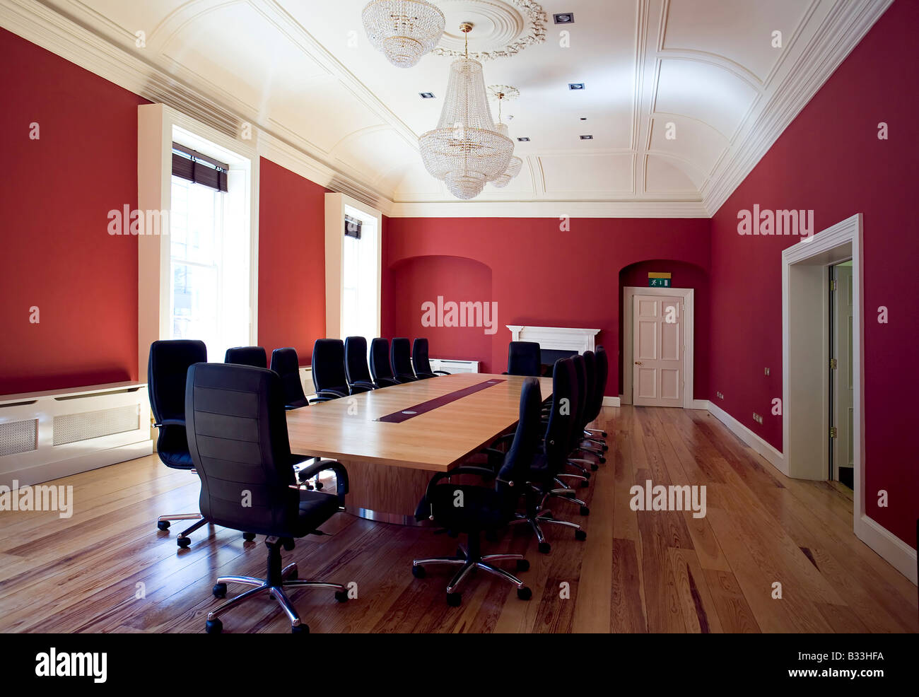 Academy Building Boardroom Dublin Ireland Stock Photo - Alamy