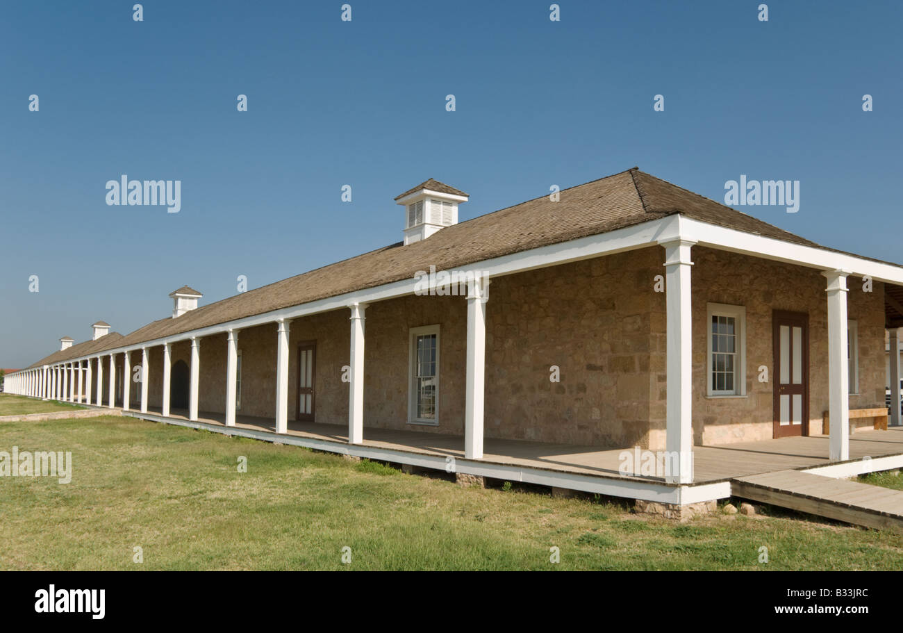 Texas San Angelo Fort Concho National Historic Landmark operated 1867 ...