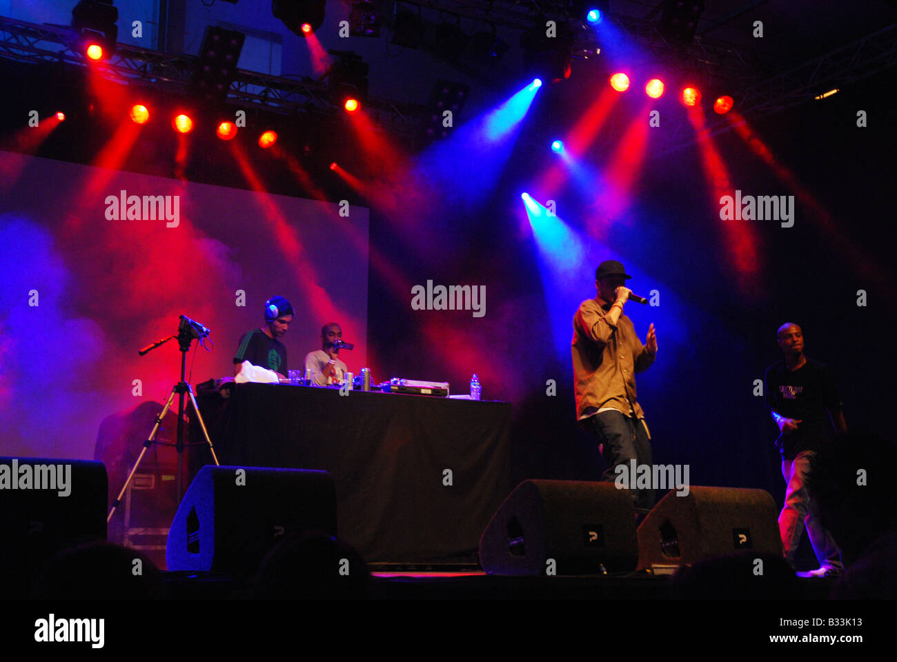 rapper performing at Zomerparkfeesten Venlo Netherlands on August 7 ...