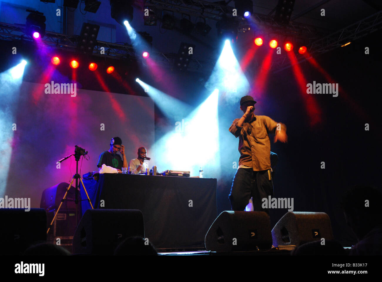 rapper performing at Zomerparkfeesten Venlo Netherlands on August 7 ...