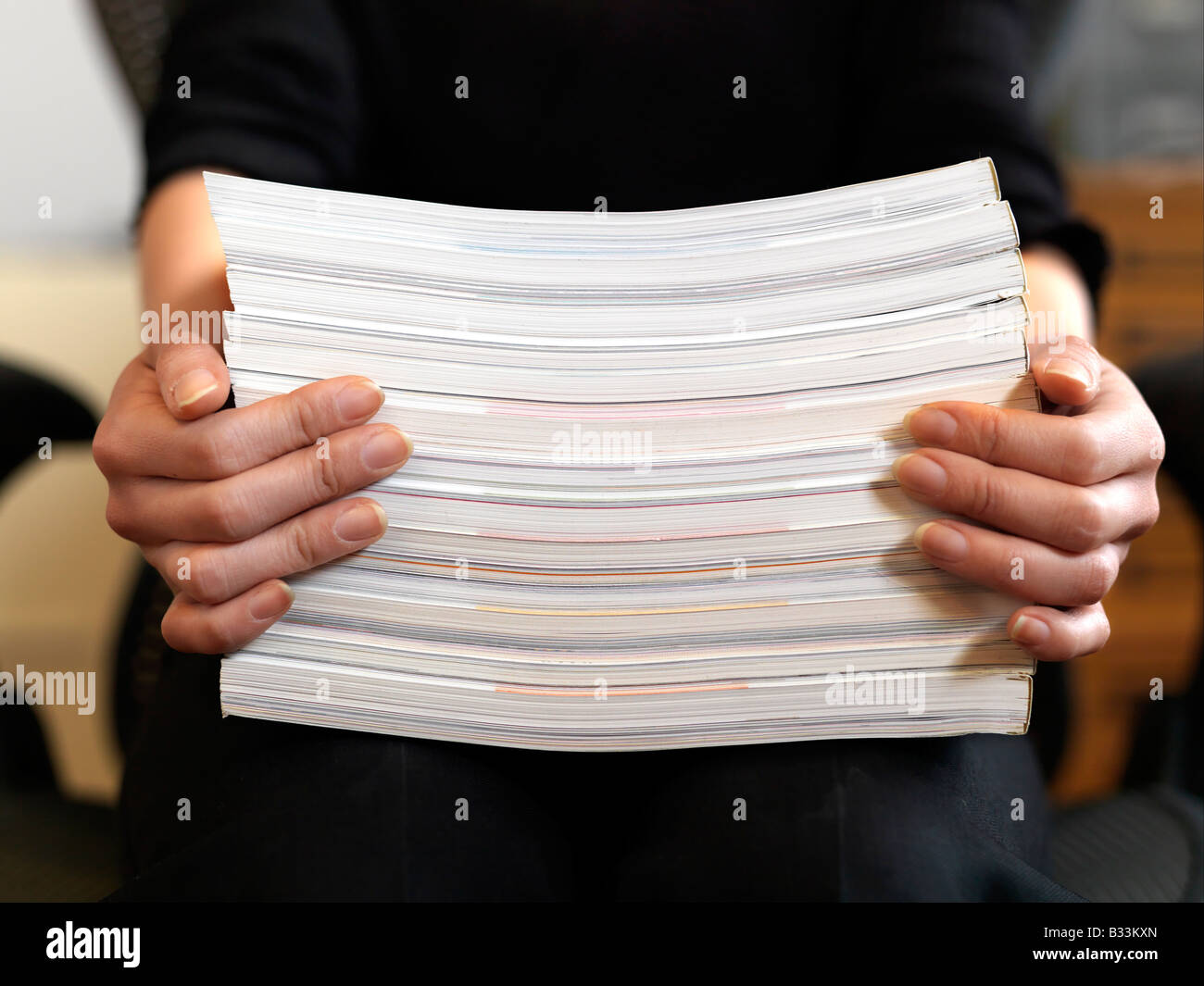 Printer paper piles hi-res stock photography and images - Alamy