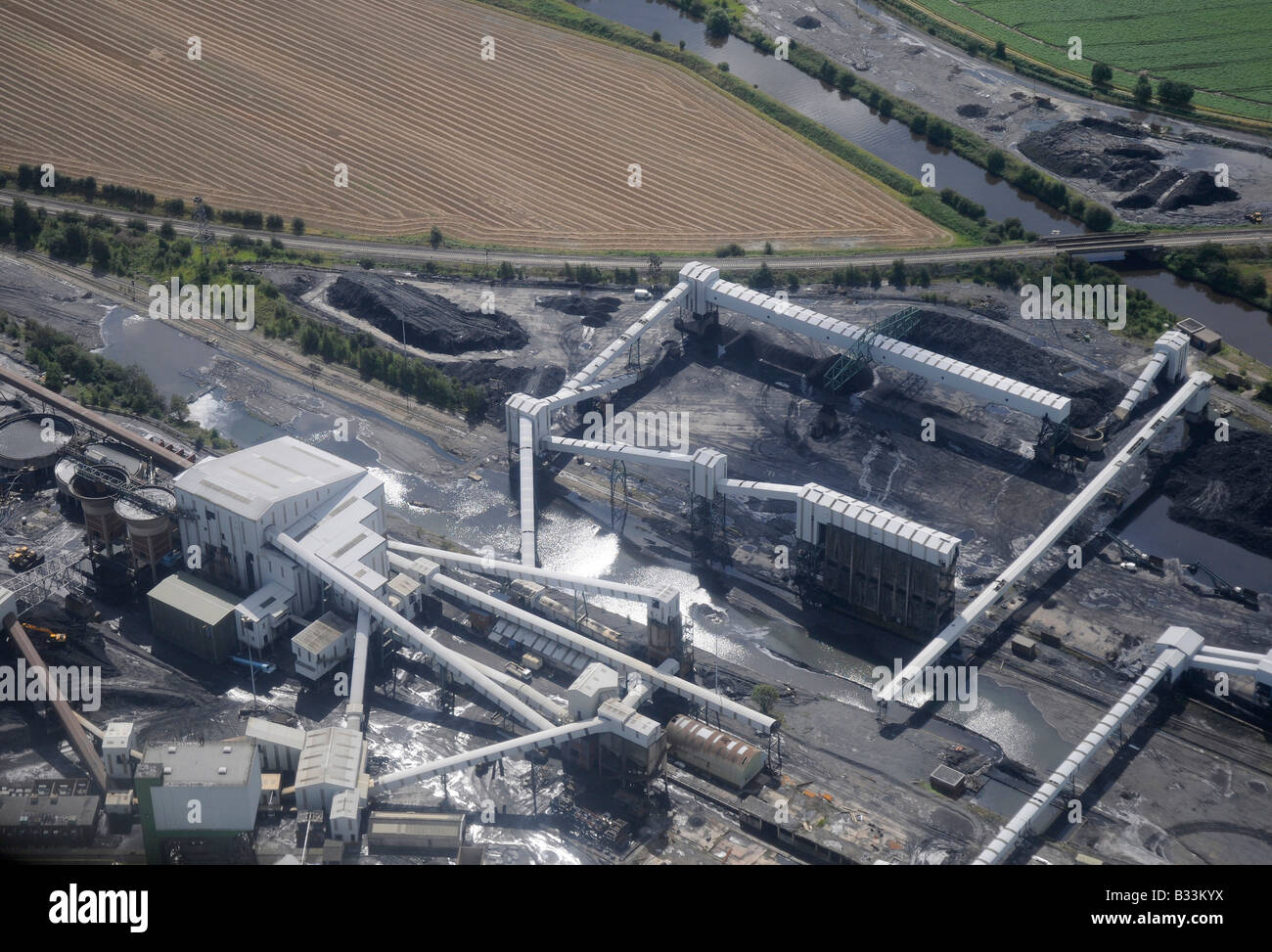 Kellingley Colliery, Knottingley, West Yorkshire, Northern England ...