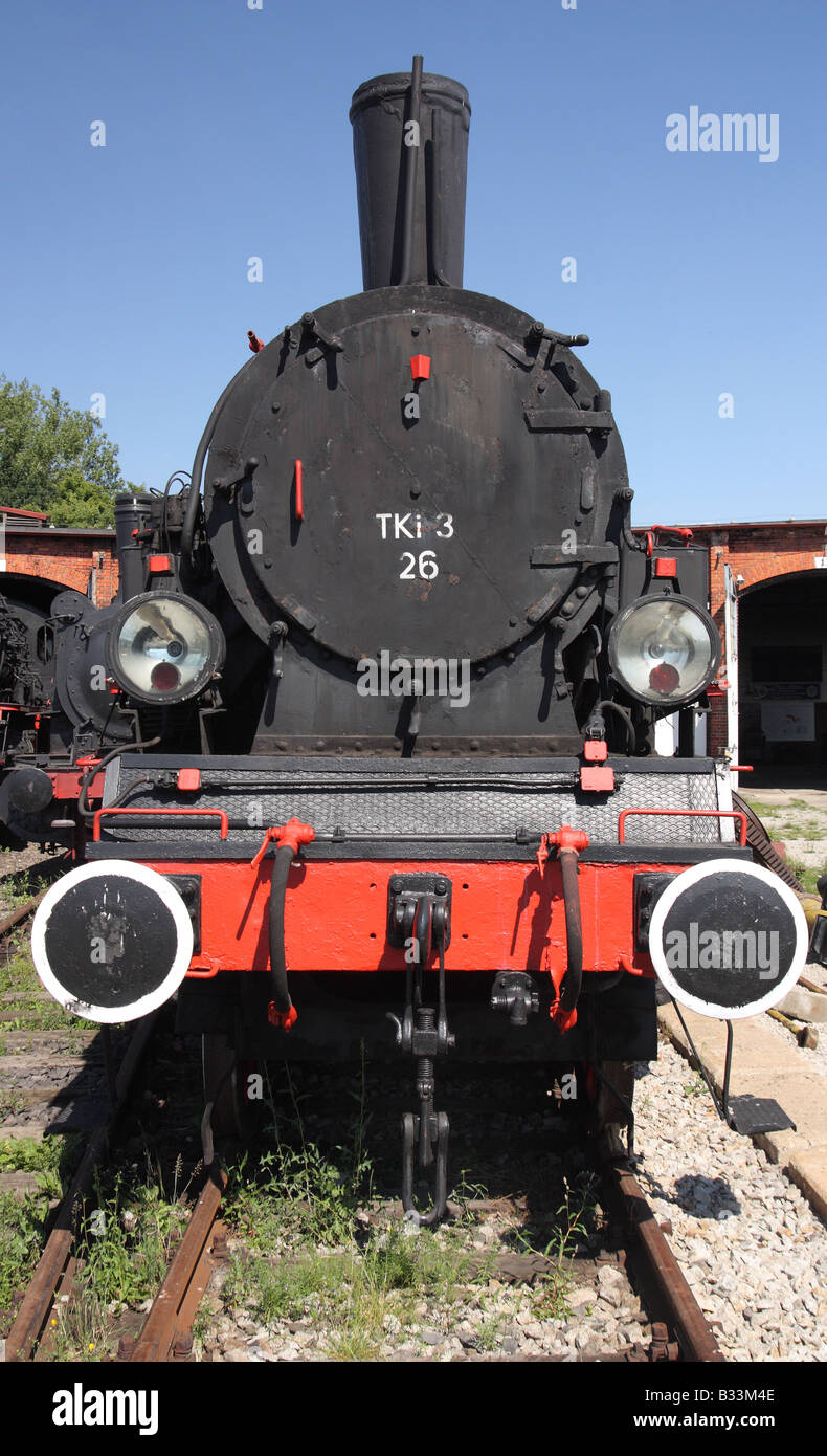 Old steam engine locomotive Stock Photo - Alamy