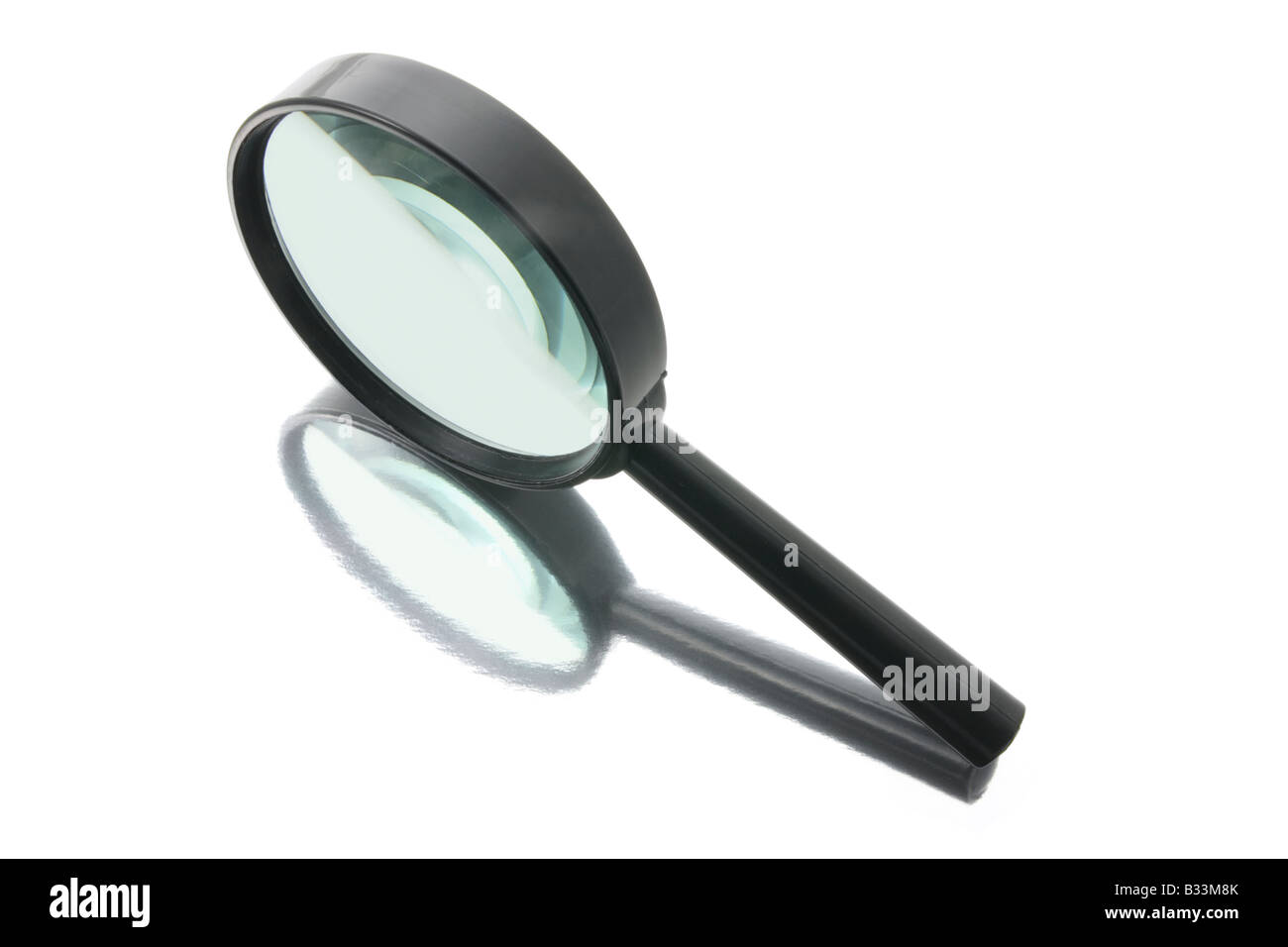 Magnifying glass cutout Cut Out Stock Images & Pictures - Alamy