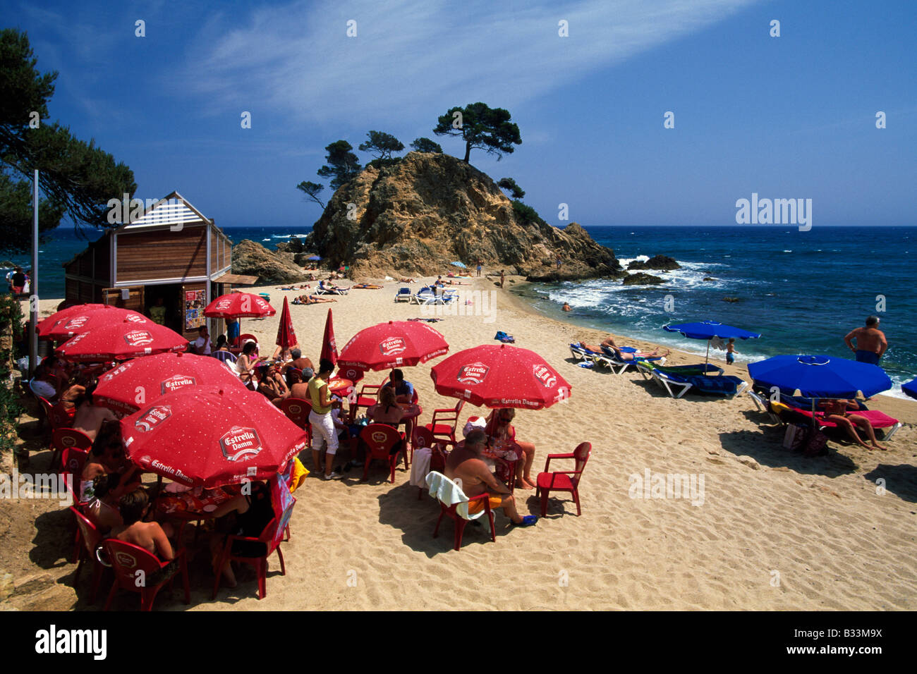 Cap Roig Costa Brava Catalonia Spain Stock Photo - Alamy