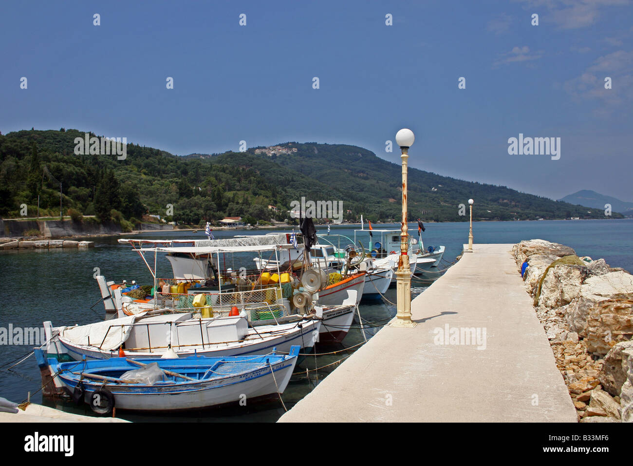 Harbour of corfu hi-res stock photography and images - Alamy
