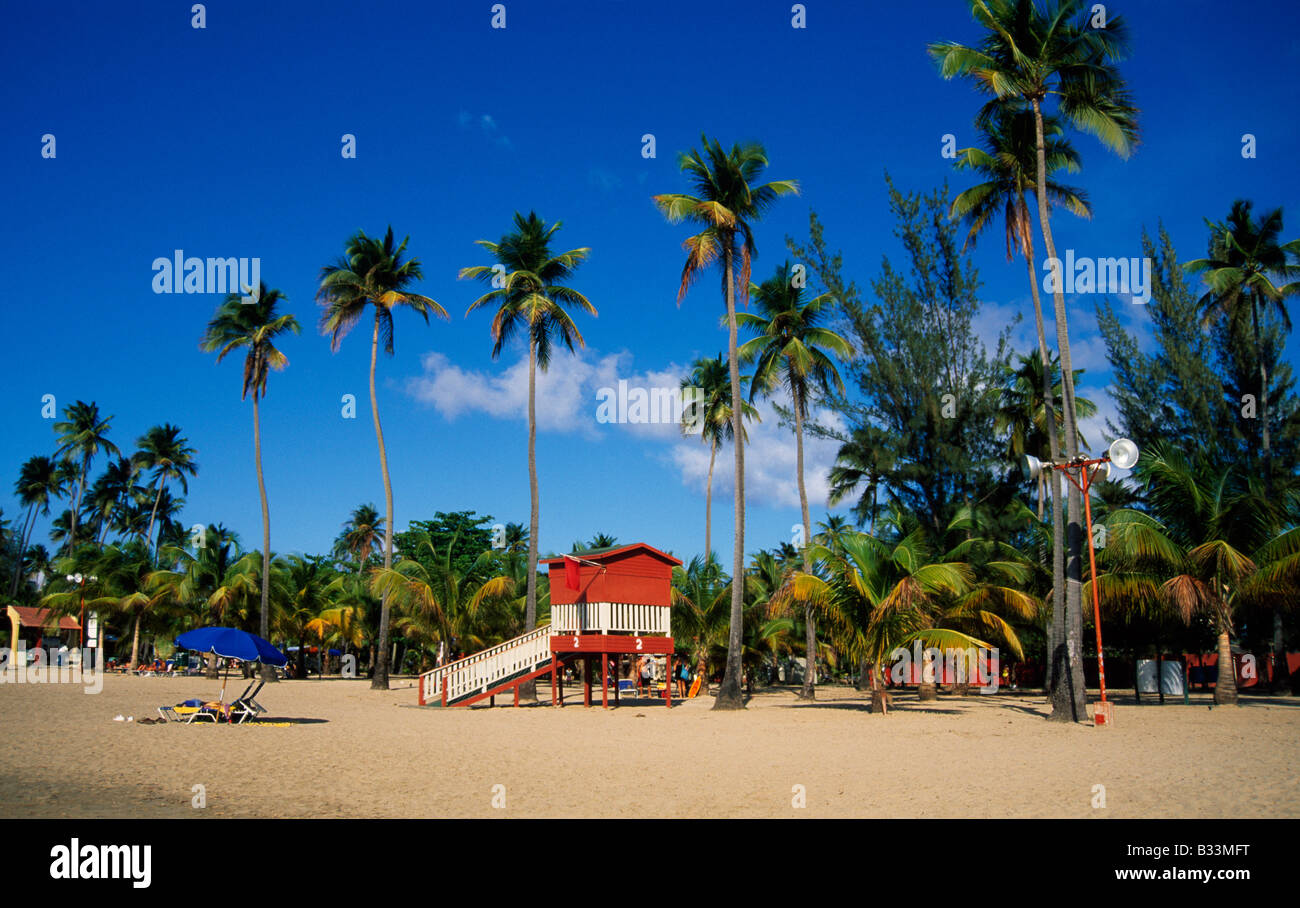 Luquillo Beach Puerto Rico Caribbean Stock Photo - Alamy