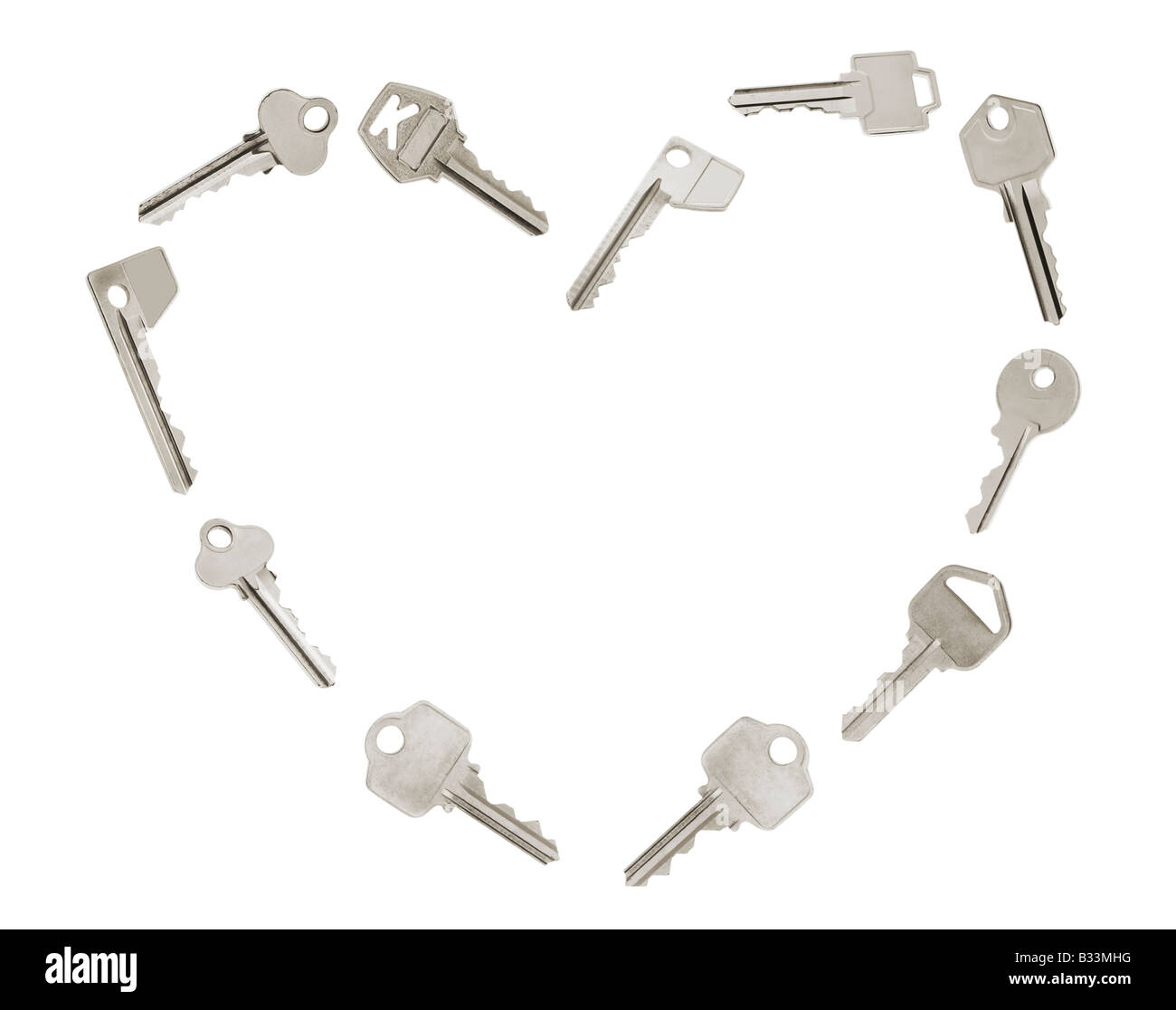 Heart keys hi-res stock photography and images - Alamy