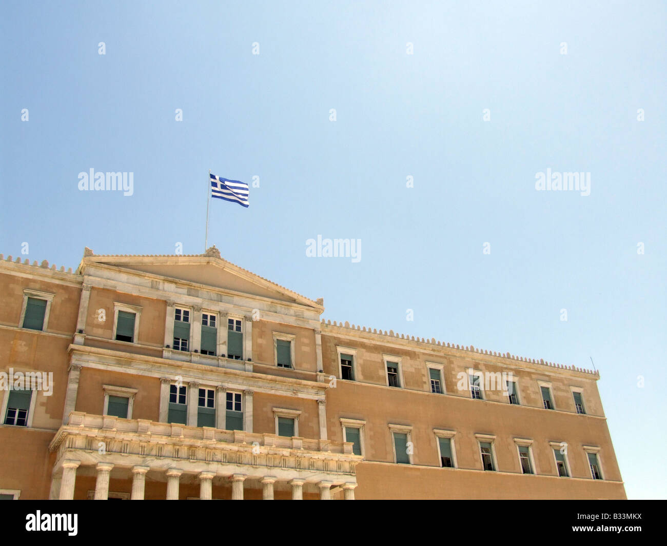 greek parliament building, athens Stock Photo - Alamy