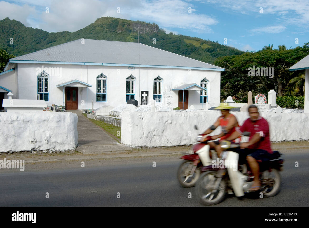 Arorangi cicc, rarotonga cook islands Stock Photo - Alamy