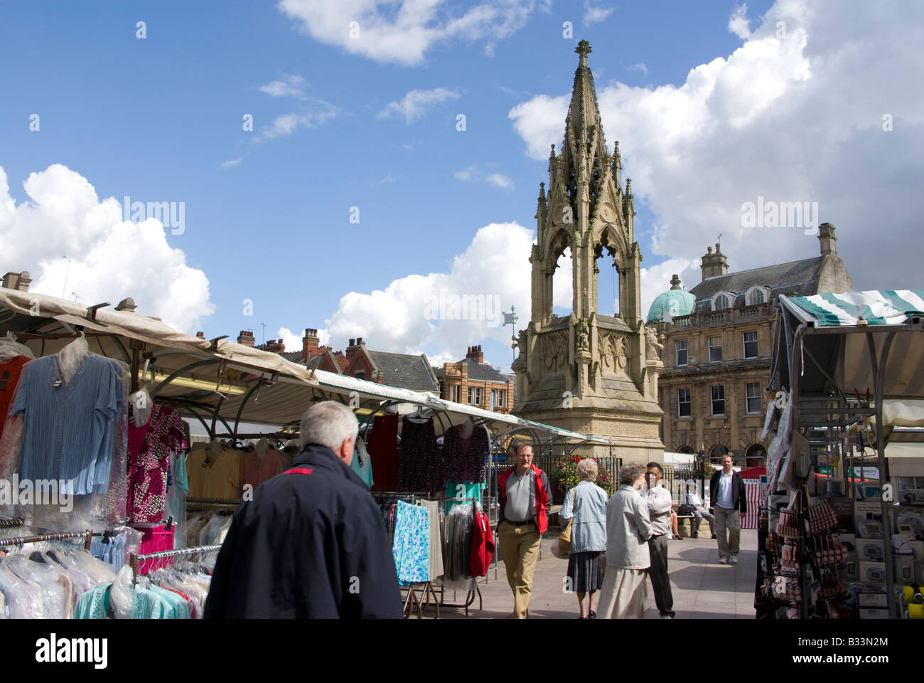 Mansfield market place hi-res stock photography and images - Alamy