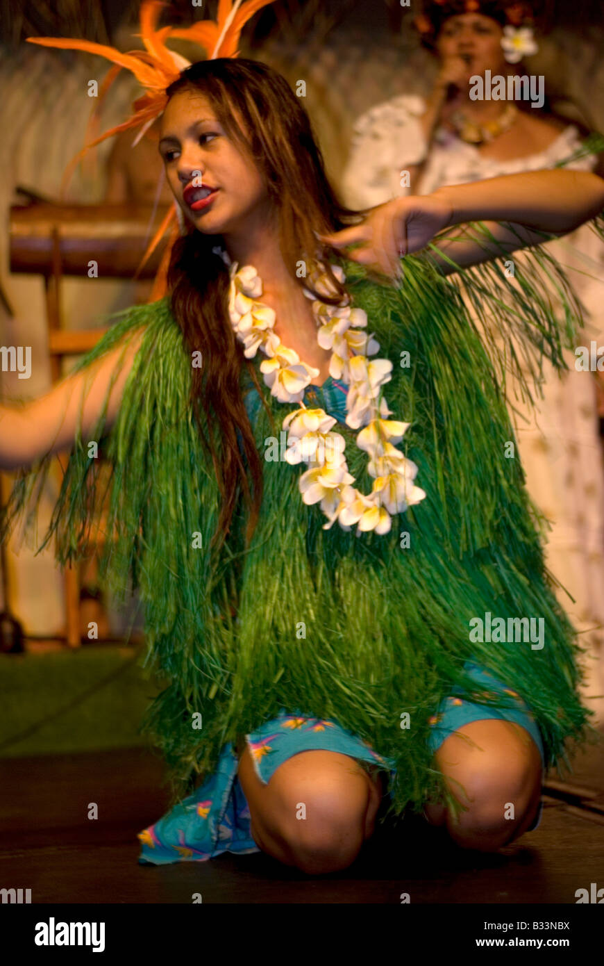 island night at rarotongan beach resort rarotonga cook islands Stock ...