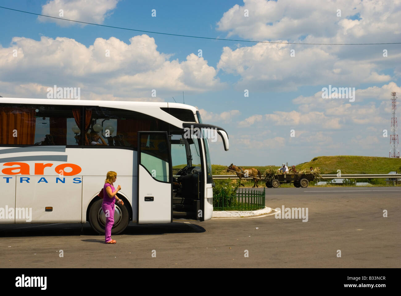 Long distance bus europe hi-res stock photography and images - Alamy