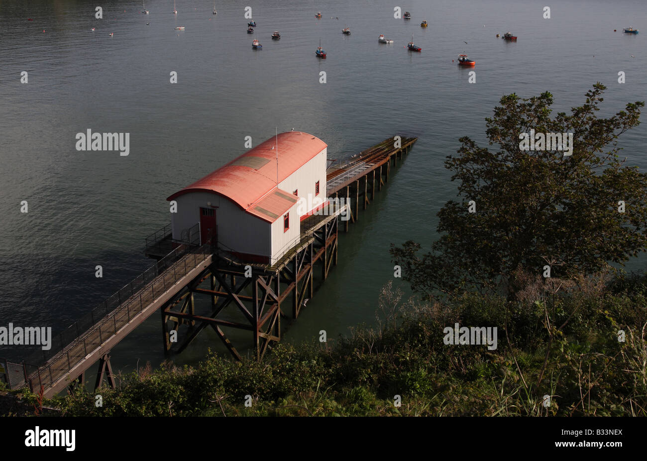 Old lifeboat station fishing boats hi-res stock photography and images ...