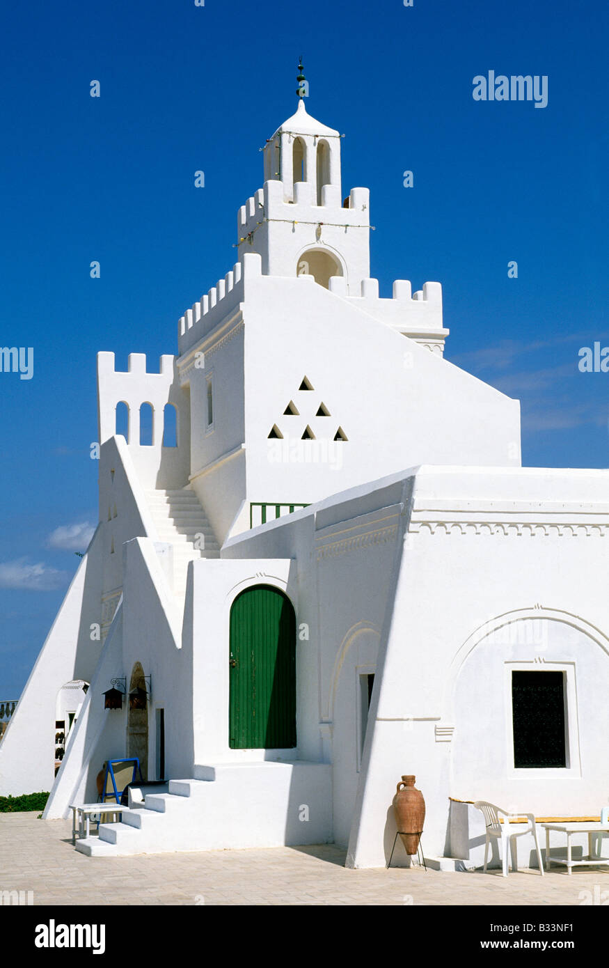 Mosque and museum in Guellala Djerba Island Tunisia Stock Photo - Alamy