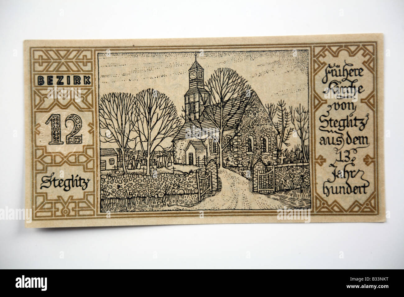 Old german banknote hi-res stock photography and images - Alamy