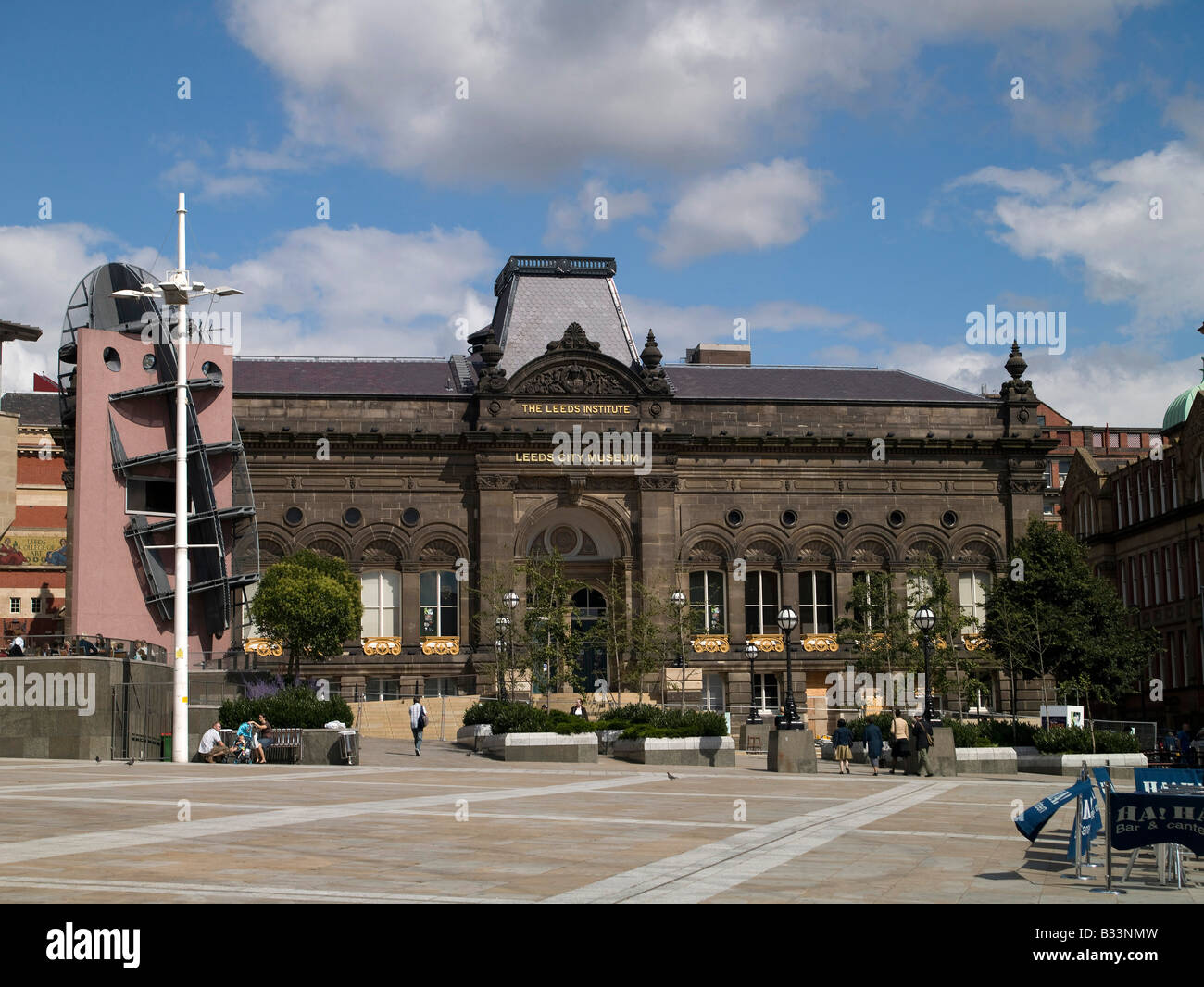 The new Leeds City Museum, Calverley Street, Leeds. Northern England ...