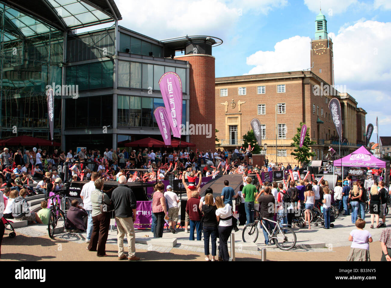 Forum library norwich city hi-res stock photography and images - Alamy