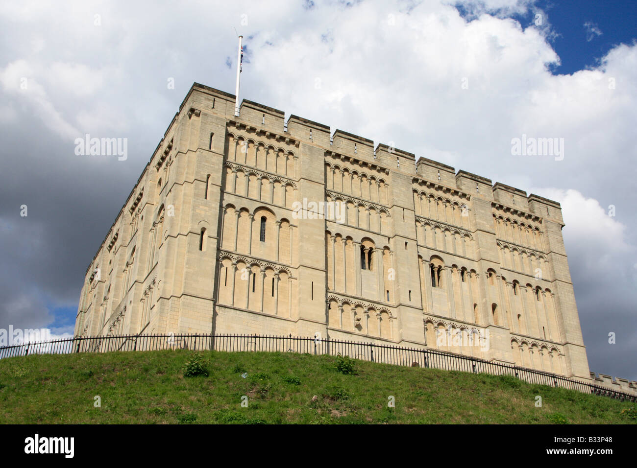 norwich castle norfolk england Stock Photo - Alamy