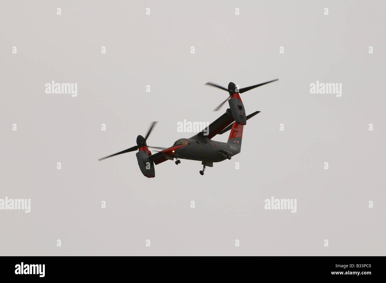 Bell Agusta BA-609 Tilt Rotor Farnborough Air Show 2008 Stock Photo - Alamy