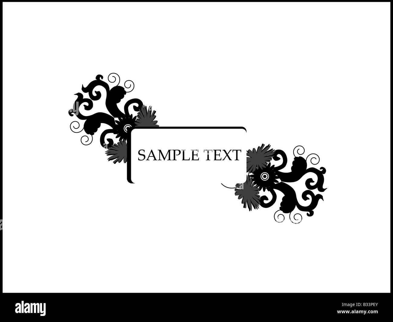 beautiful floral design Stock Photo - Alamy