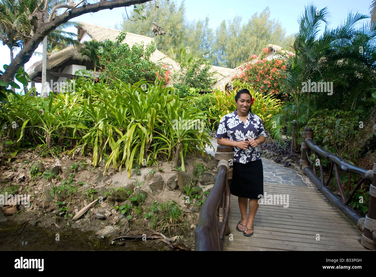 pacific resort, muri, rarotonga, cook islands Stock Photo - Alamy