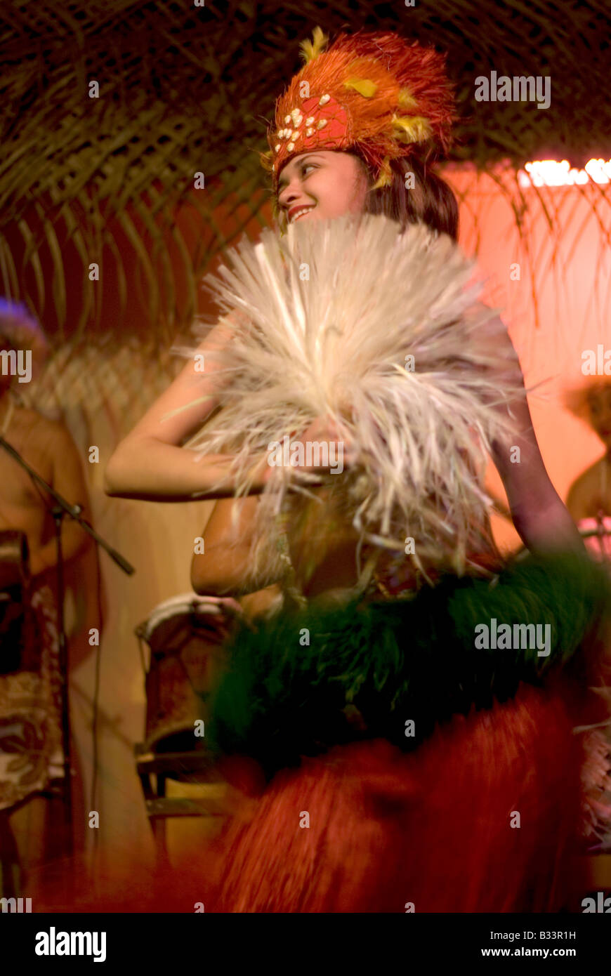 island night at rarotongan beach resort rarotonga cook islands Stock ...