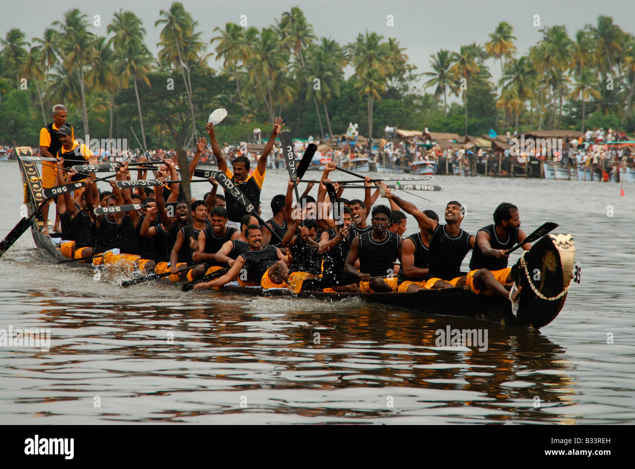 Nehru Trophy boat race at Alleppey,Kerala,India Stock Photo - Alamy