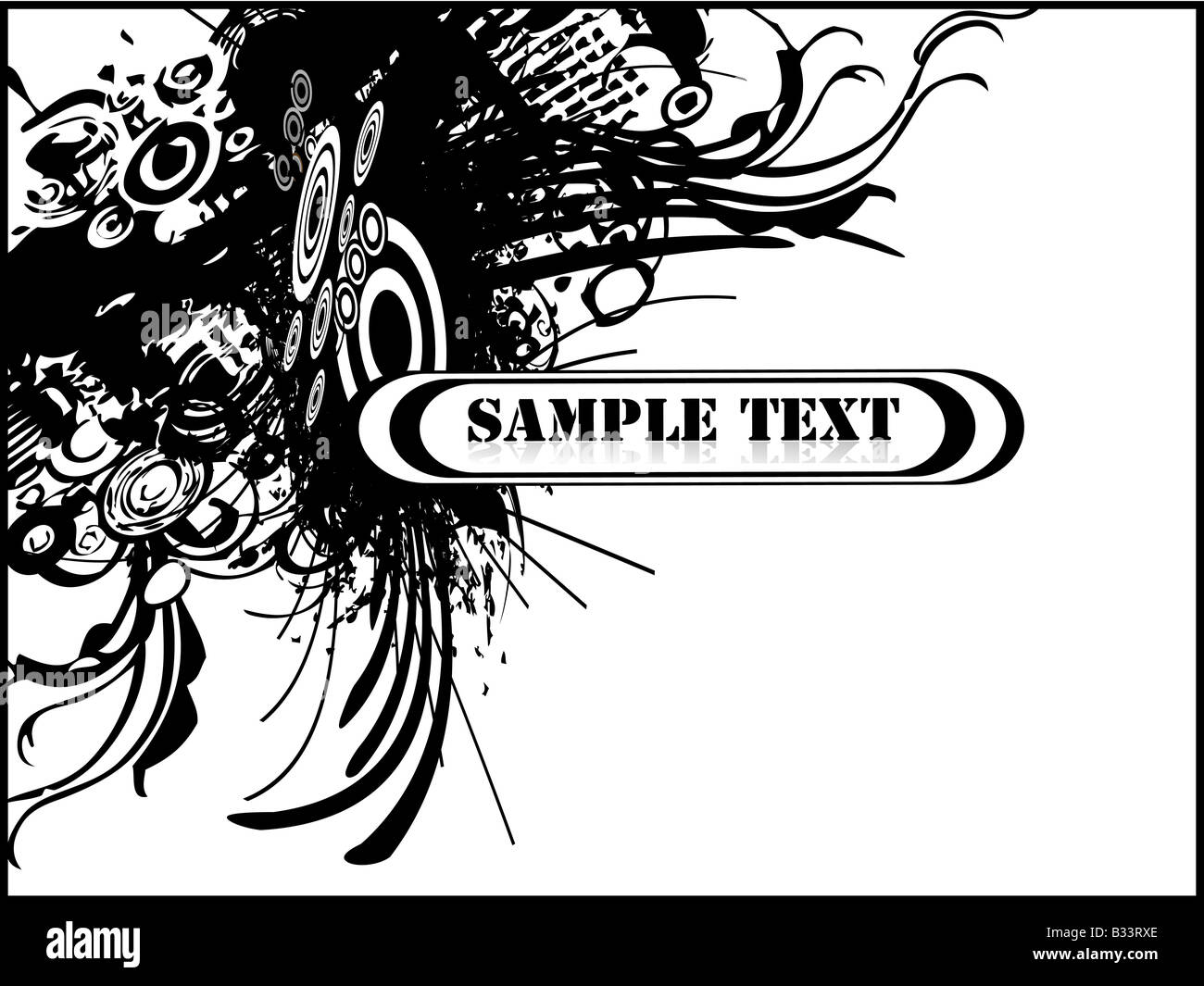 sample text with circles Stock Photo - Alamy