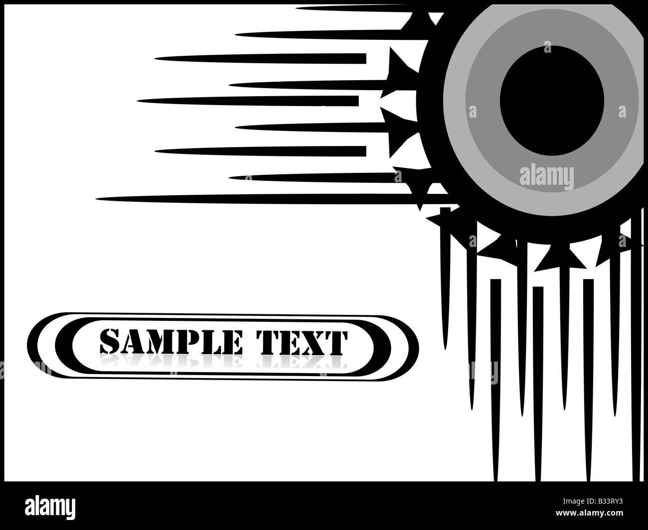 sample text on circle Stock Photo - Alamy