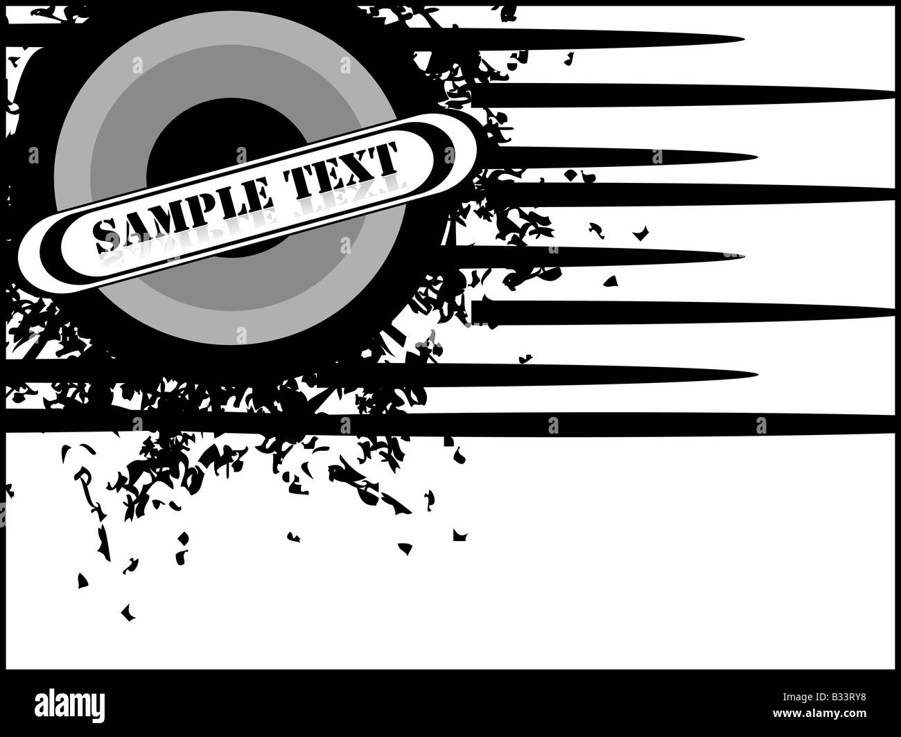 circle with text-template Stock Photo - Alamy