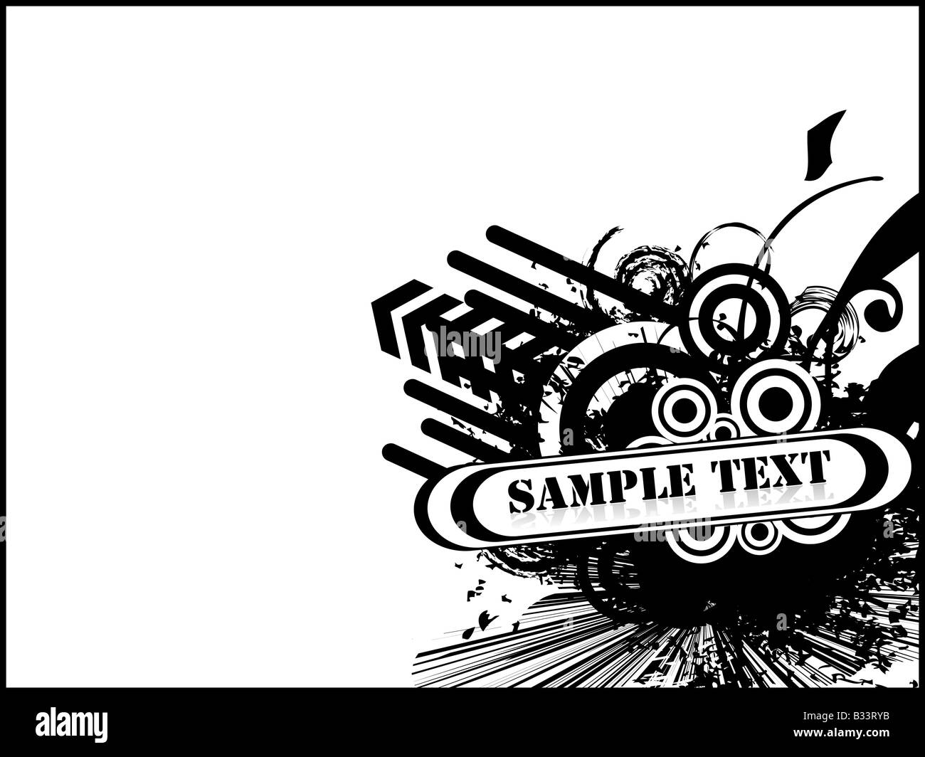 circular sample text Stock Photo - Alamy