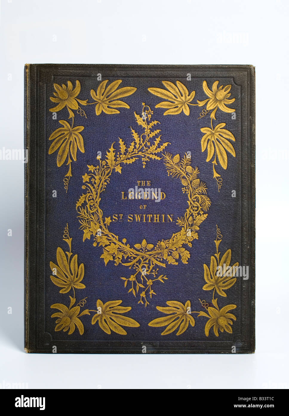 The cover of an old book describing the Legend of Saint Swithin and why ...