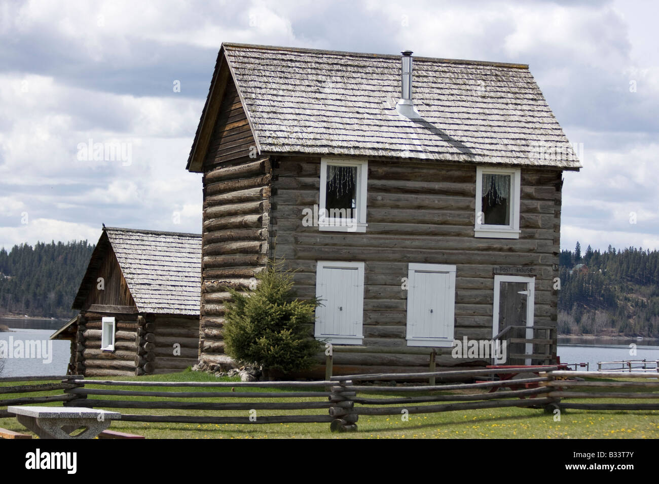 The 108 Heritage site on Hwy 97 British Columbia Canada Stock Photo - Alamy