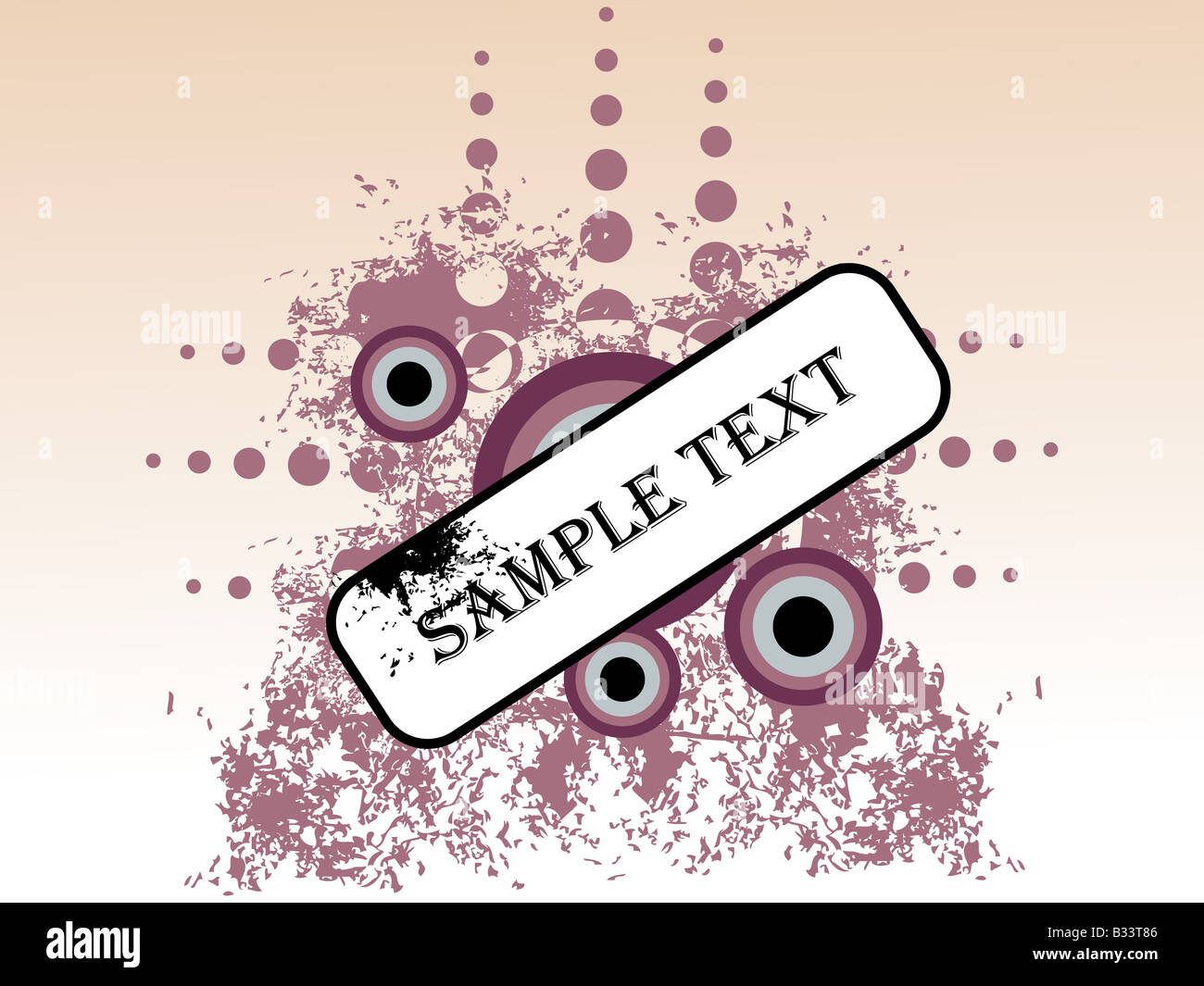 circles with text-template Stock Photo - Alamy