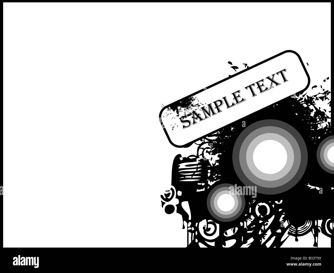 sample text with circle Stock Photo - Alamy
