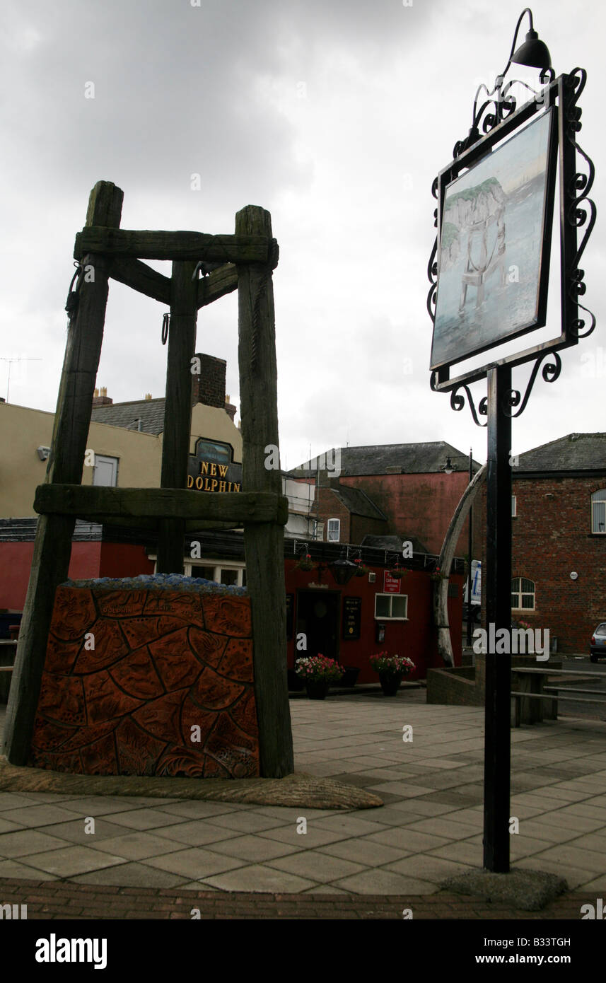 The Dolphin Mooring Post Stock Photo - Alamy
