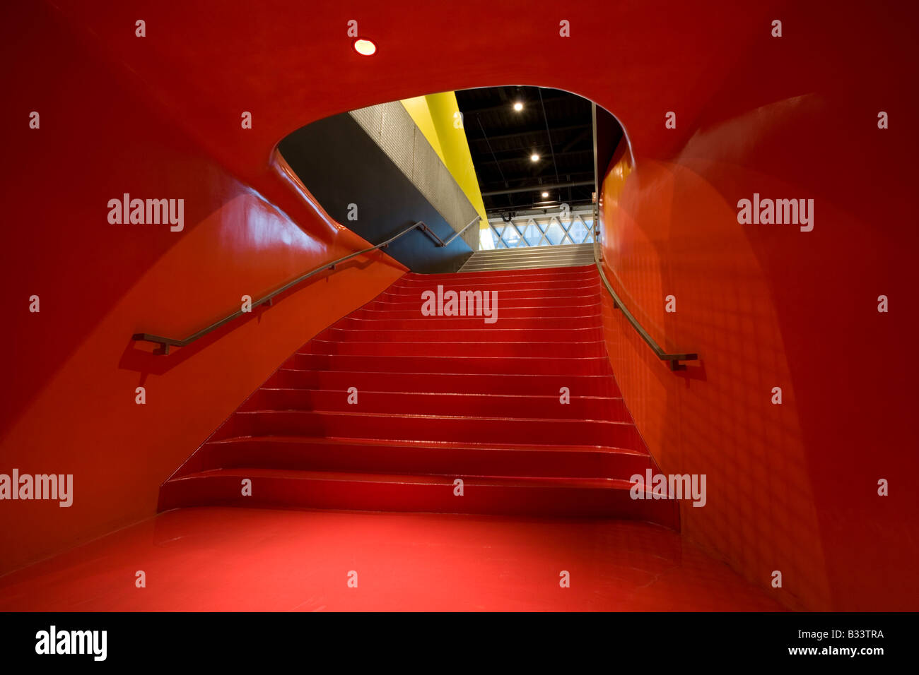 Red hall seattle central library hi-res stock photography and images ...