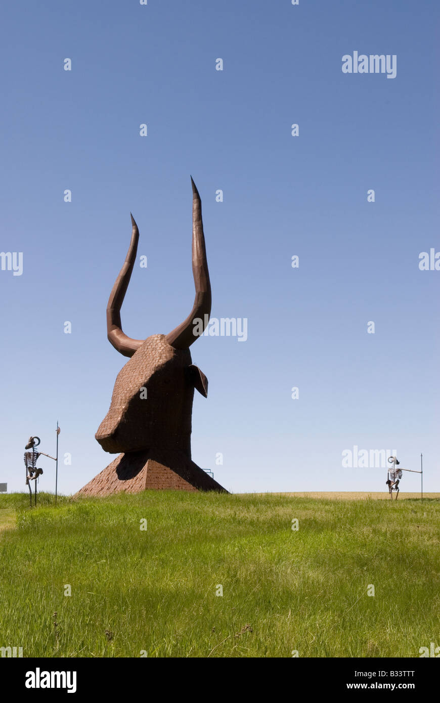 Porter Sculpture Park Montrose, SD USA Stock Photo - Alamy