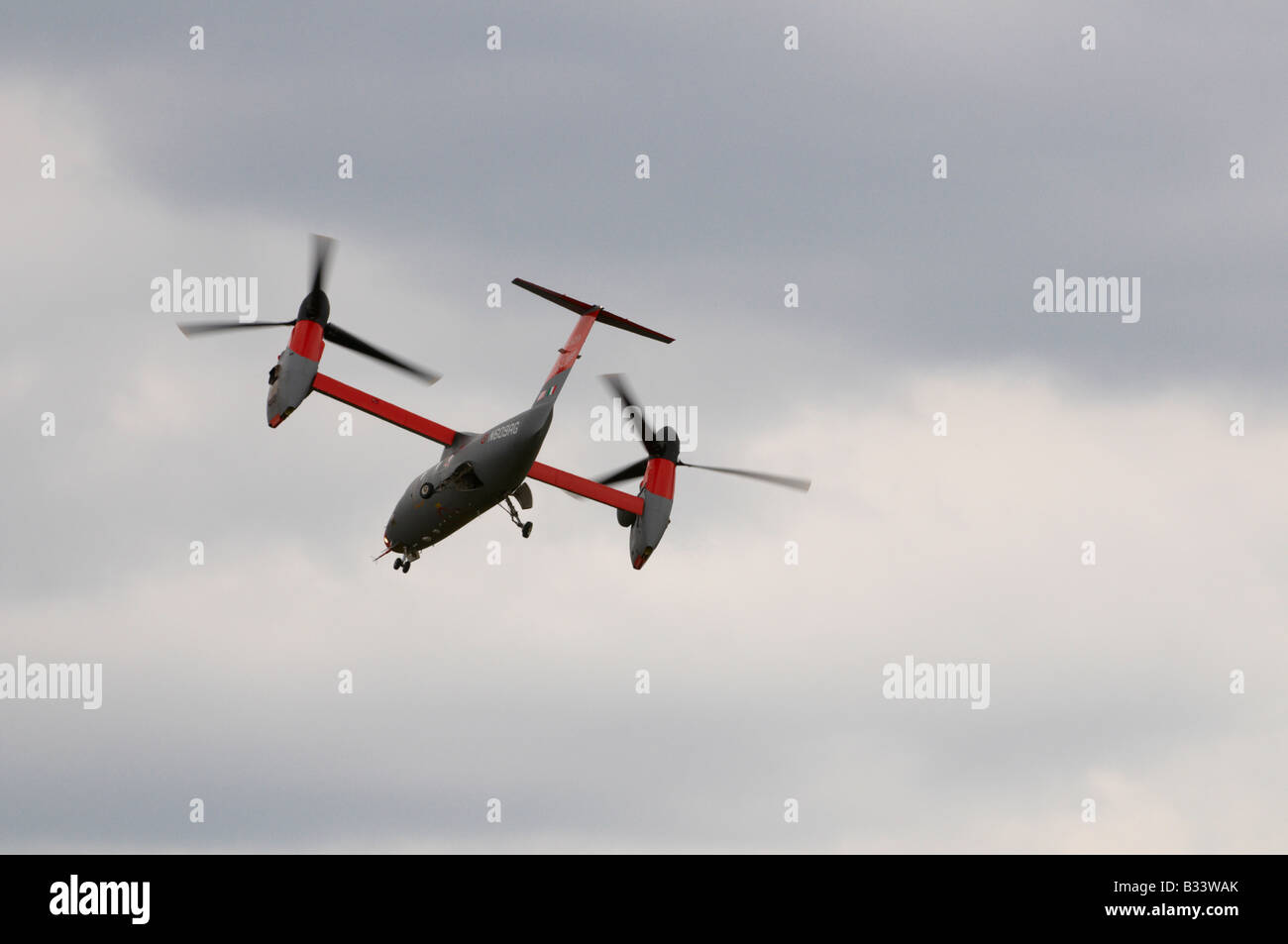 Bell Agusta BA-609 Tilt Rotor Farnborough Air Show 2008 Stock Photo - Alamy