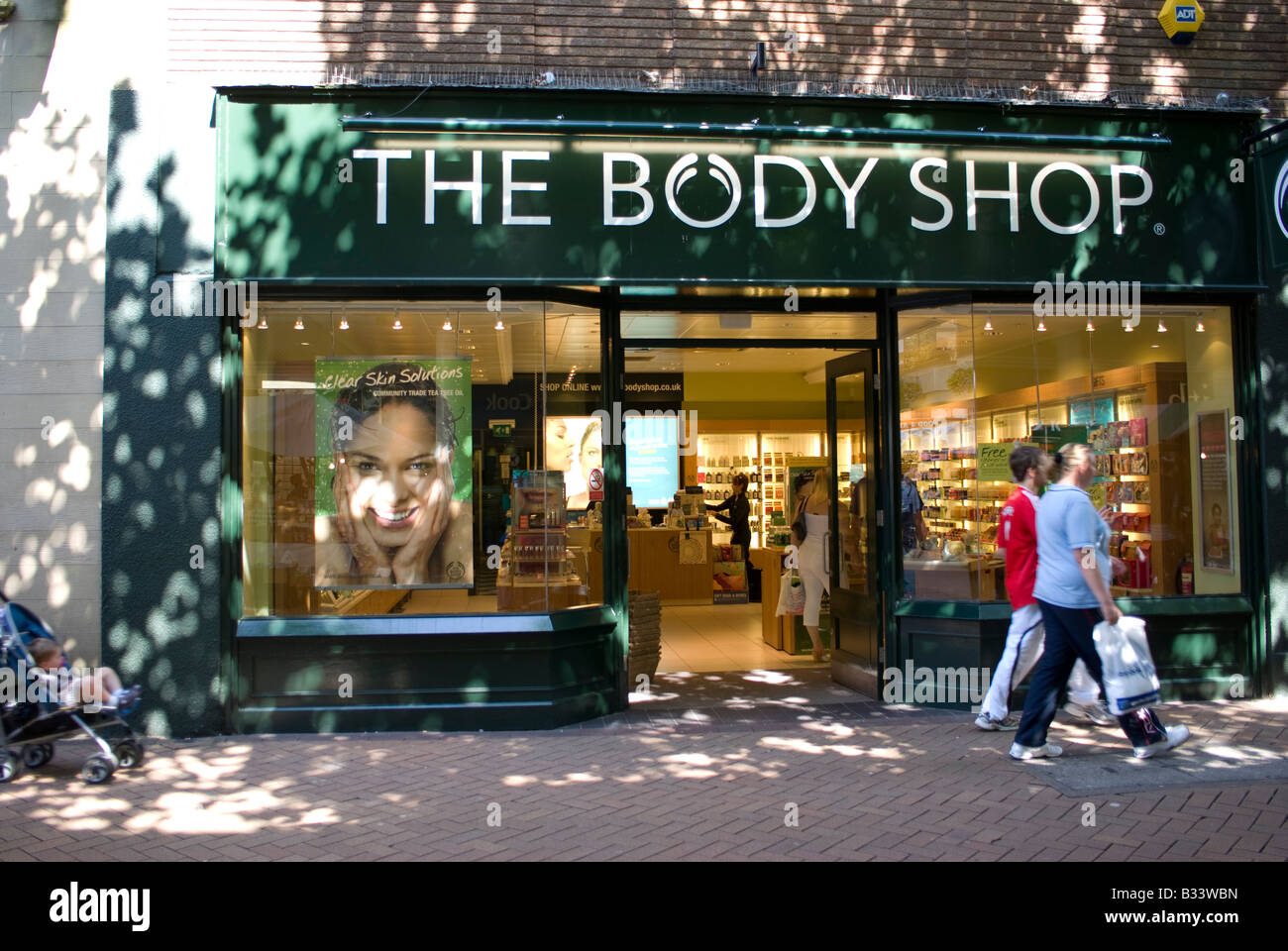 The Body Shop, Mansfield, Notts Stock Photo - Alamy