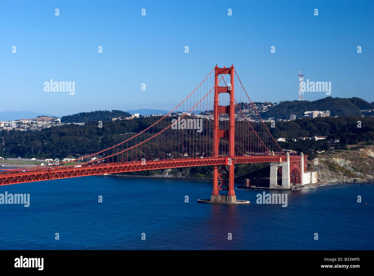 Golden Gate Bridge bridge in California Stock Photo - Alamy