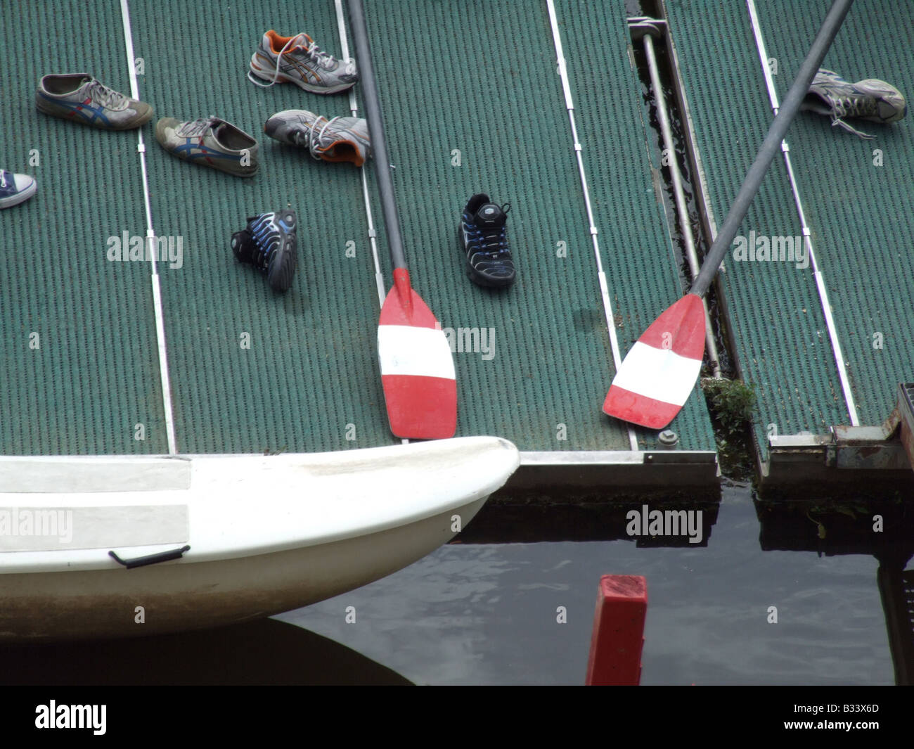 Shoes rowing boat hi-res stock photography and images - Alamy