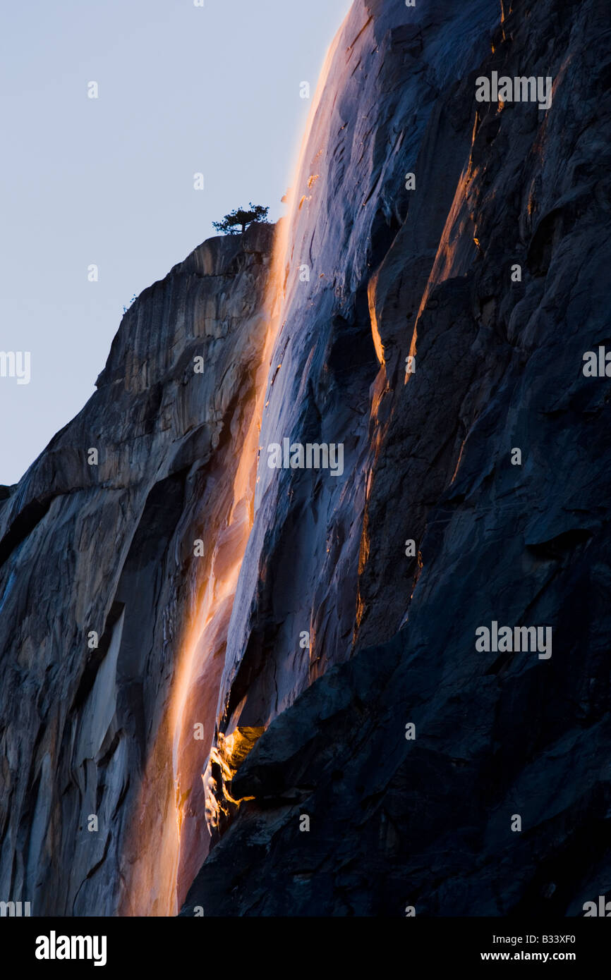 Horsetail falls sun hi-res stock photography and images - Alamy