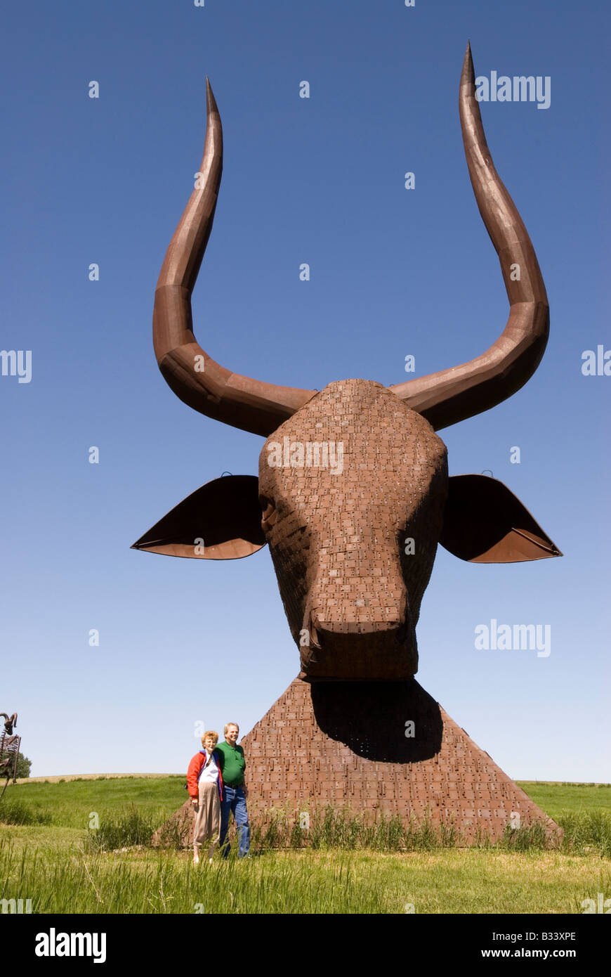 t Porter Sculpture Park Montrose SD USA Stock Photo - Alamy