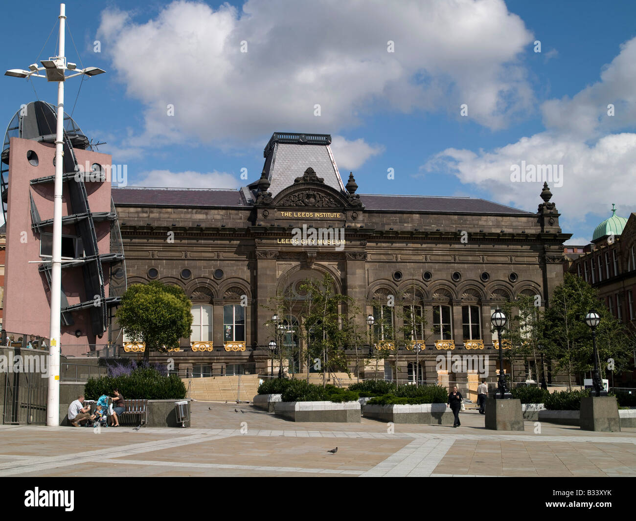 The new Leeds City Museum, Calverley Street, Leeds. Northern England ...