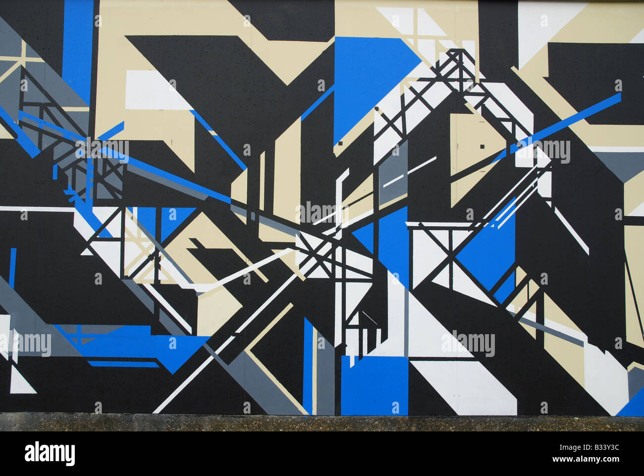 graffitti covered wall Stock Photo - Alamy