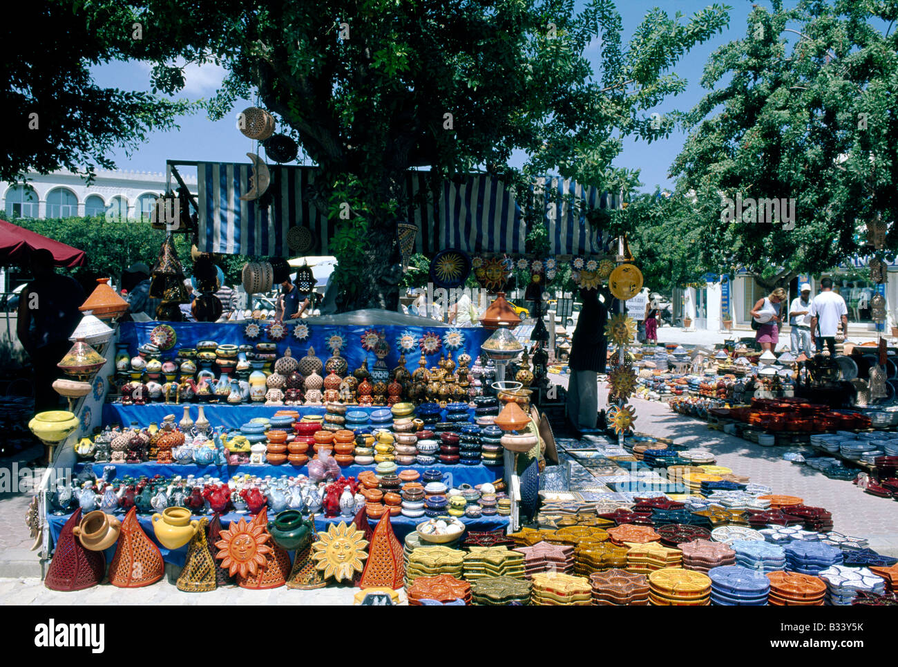 Ceramics in Houmt Souk Djerba Island Tunisia Stock Photo - Alamy