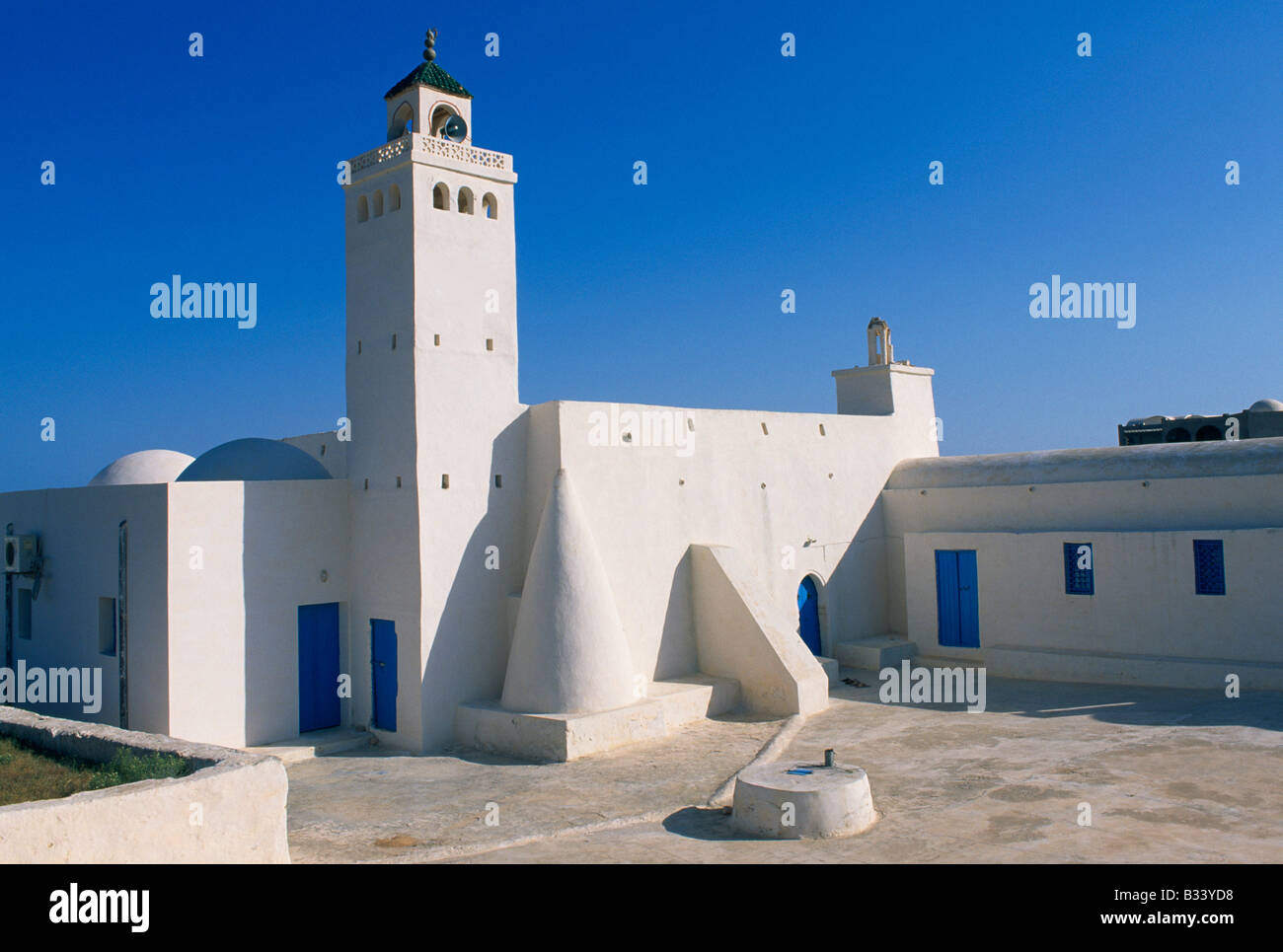 Mosque in Midoun Djerba Island Tunisia Stock Photo - Alamy